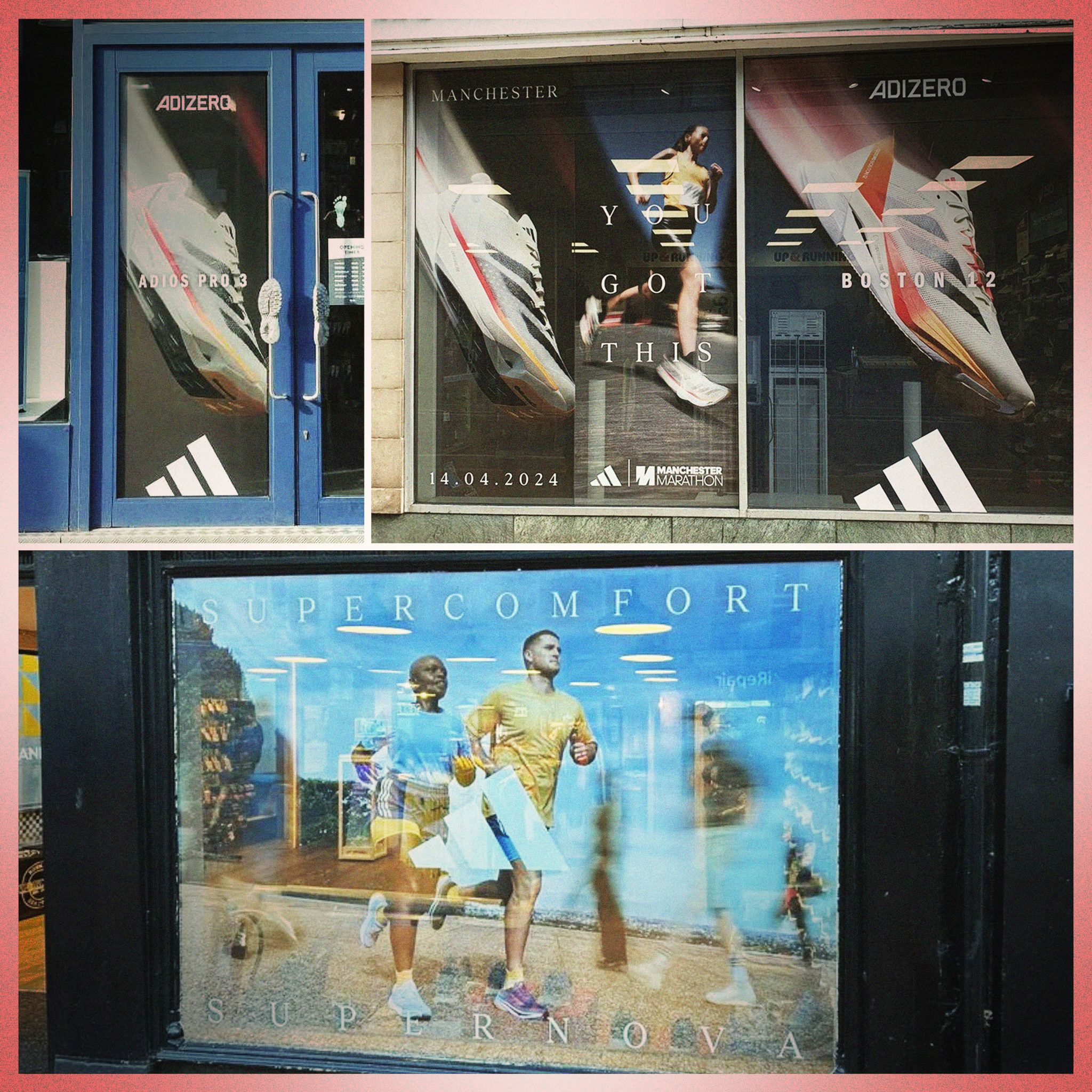 adidas Running Window Display Campaigns - Specialist Sports adidas Running Window Display Campaigns - Specialist Sports